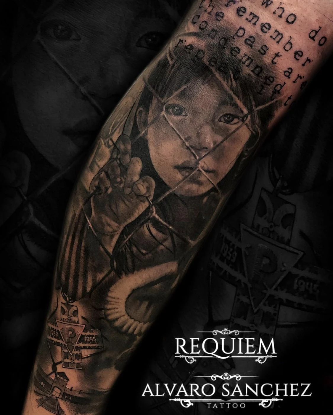 Niña reja - Requiem Tatoos