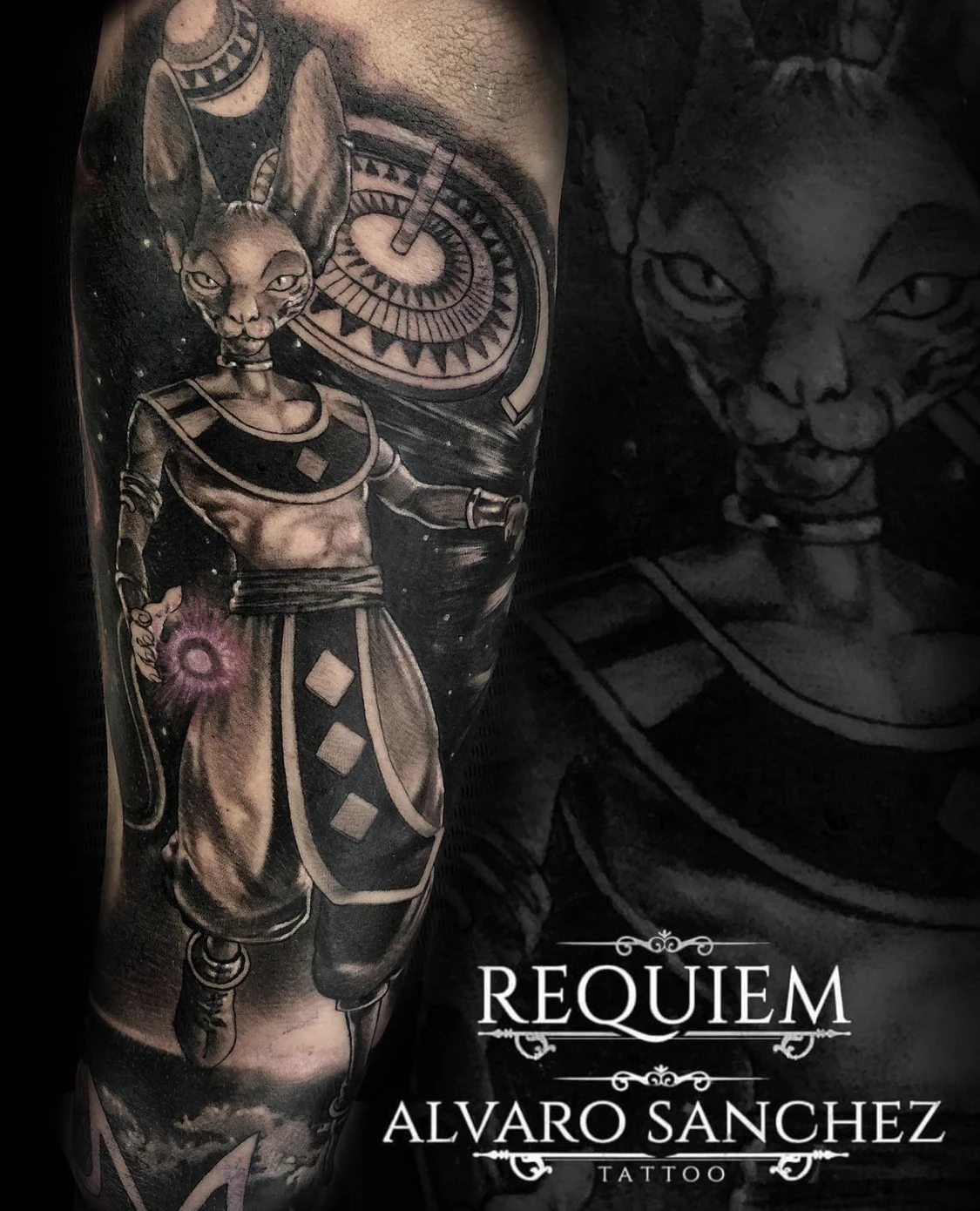 Gato egipto - Requiem Tatoos
